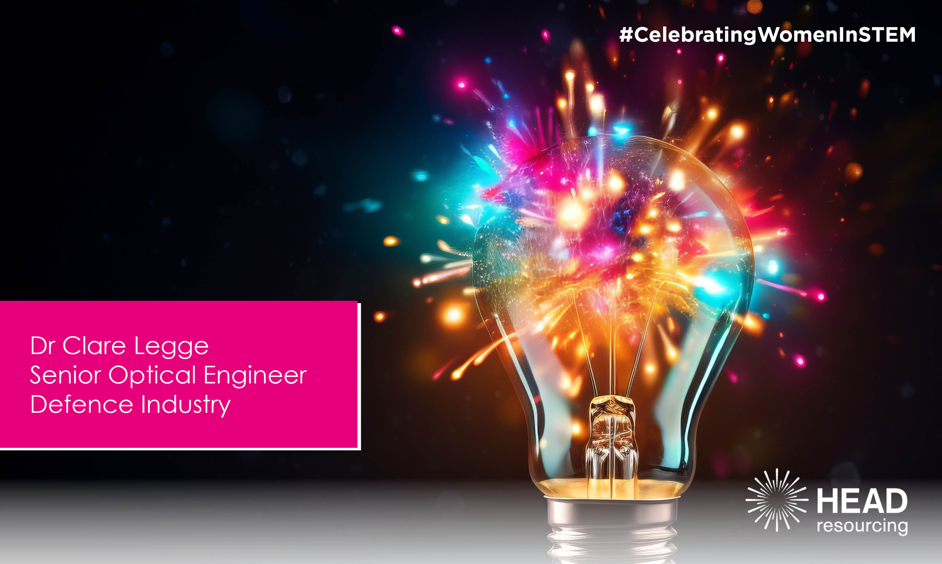 Head Resourcing - Celebrating Women in STEM: Dr Clare Legge